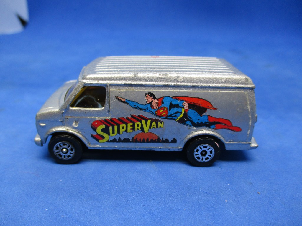 1978 Superman Supervan Corgi Juniors U.S. Van Comic DC Marvel Chevy ...