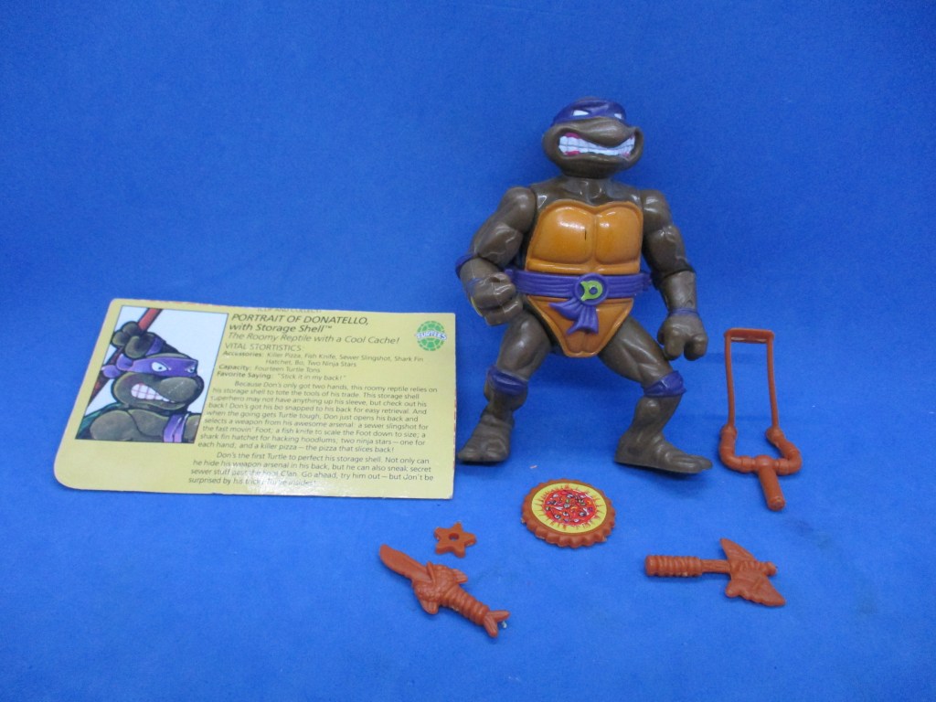 1990 TMNT Storage Shell Donatello Don Teenage Mutant Ninja Turtles Near ...