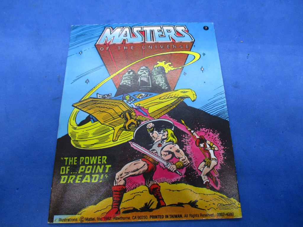 The Power of Point Dread 1982 Mini Comic He-Man Masters of the Universe ...