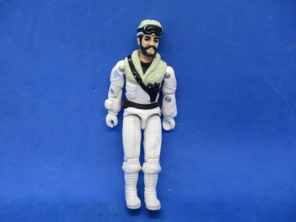 Vintage GI Joe V1 Frostbite 1985 Action Figure 3.75" Hasbro tight ...