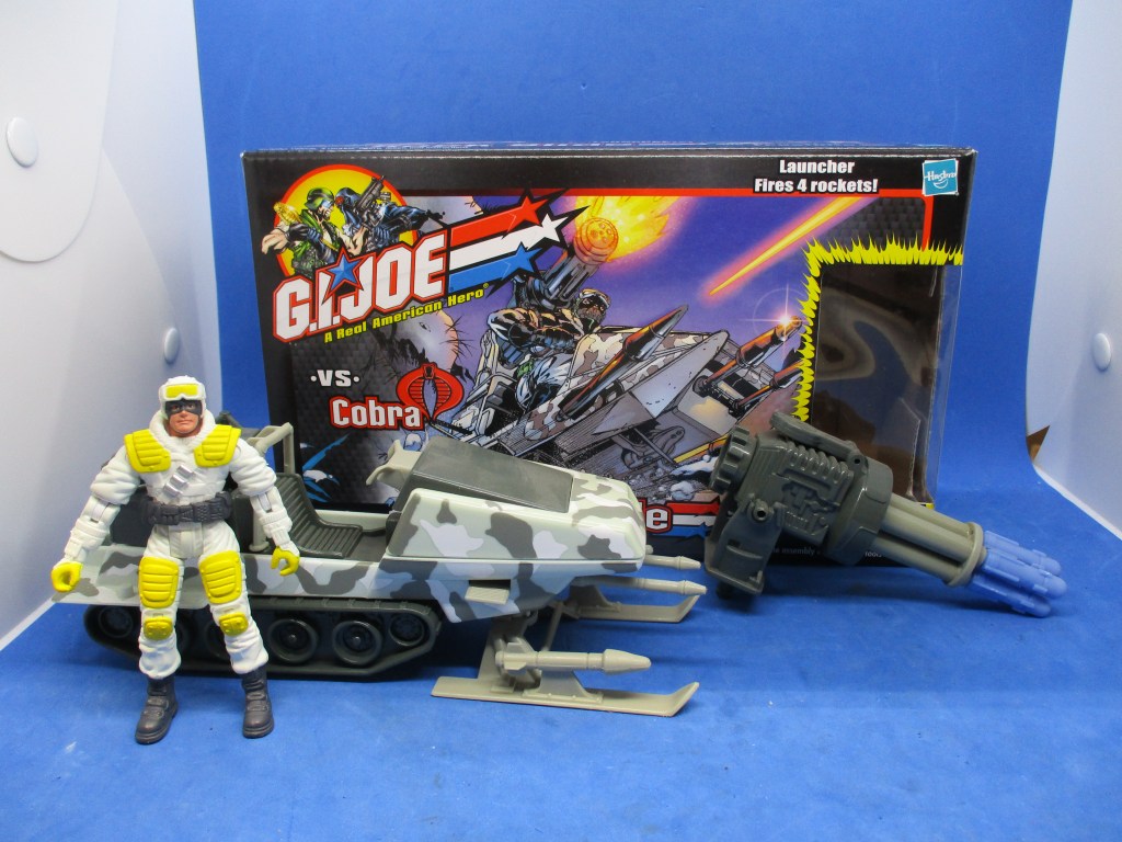 GI joe Vs Cobra 2001 Rock Slide w/ Frostbite Htf nice w BP & Unused ...