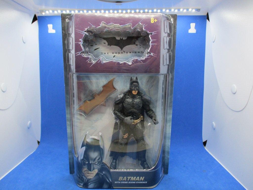 BATMAN Begins THE DARK KNIGHT Crime Scene Evidence Action Figure 2008 ...
