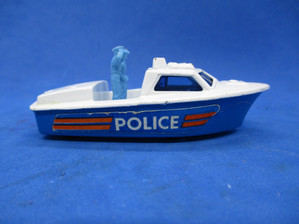 Matchbox Loose Made in England By Lensey No. 52 Police Launch Boat ...