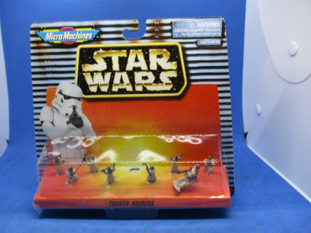 1996 Galoob Star Wars Micro Machines Set Tusken Raiders Figures Sand ...