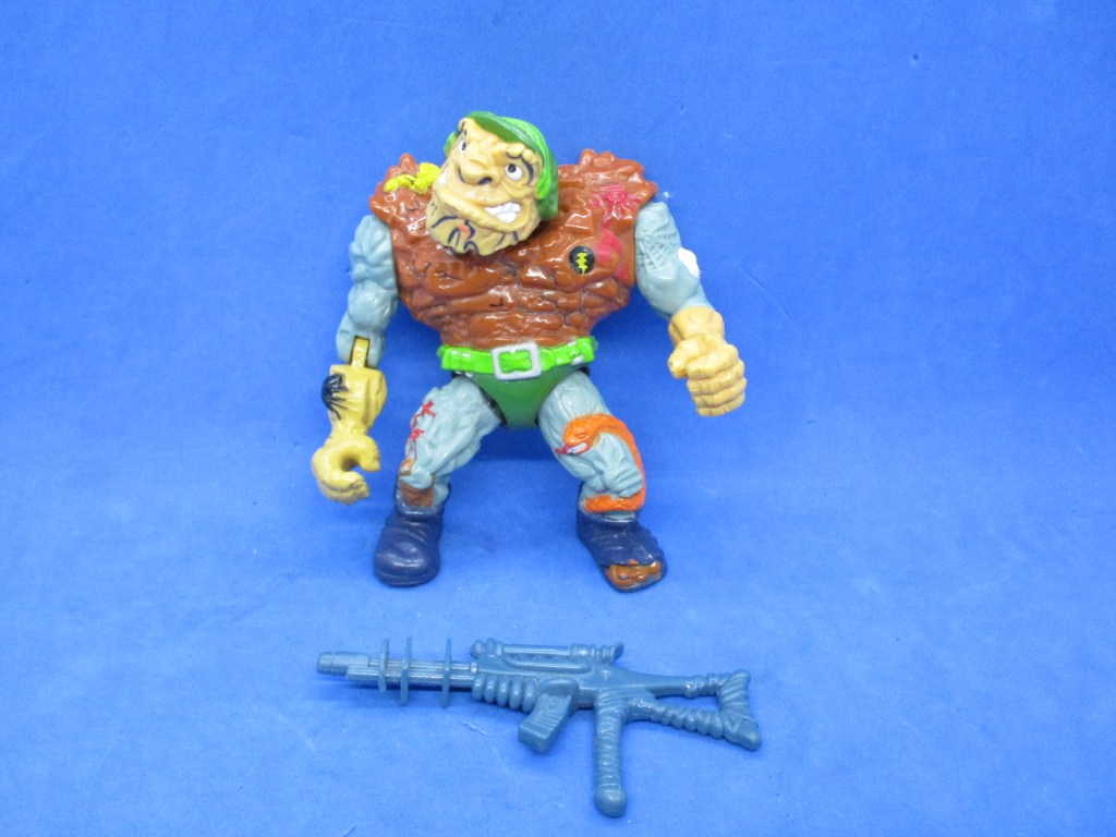 TMNT General Traag with Gun Accessory Teenage Mutant Ninja Turtles 1989 ...