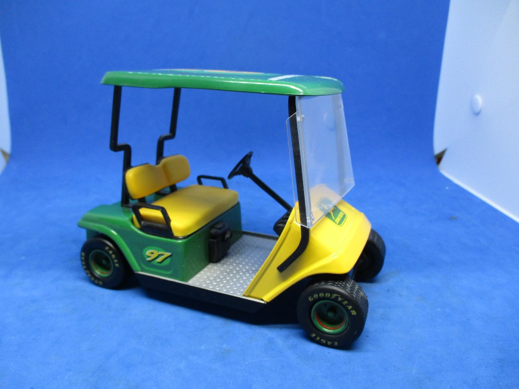 Chad Little John Deere Golf Cart Bank Nascar Vintage - Family Legacy ...