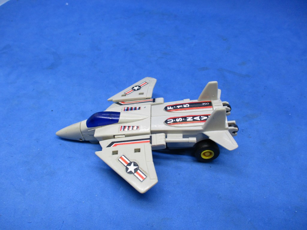 Vintage Transformers G1 US NAVY JET F-15 ROBOT-Maisto Original 1986 ...