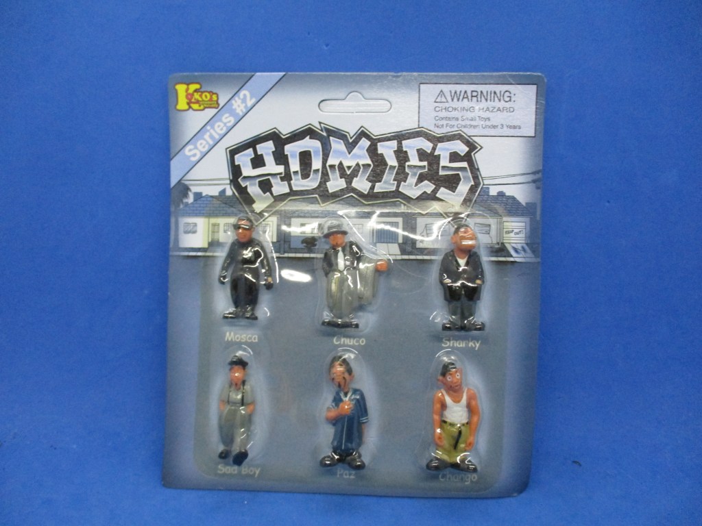 Vintage 2001 Homies Series 2 Set Of 6 Figures Paz, Sad boy, Sharky ...