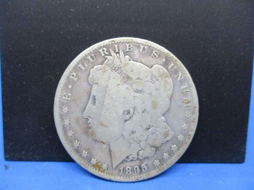 1895-S $1 Morgan Silver Dollar Good condition | Family Legacy Estate Sale